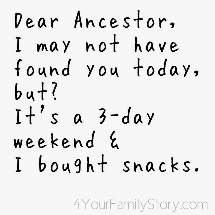 Dear Ancestor Quote – the genealogy girl