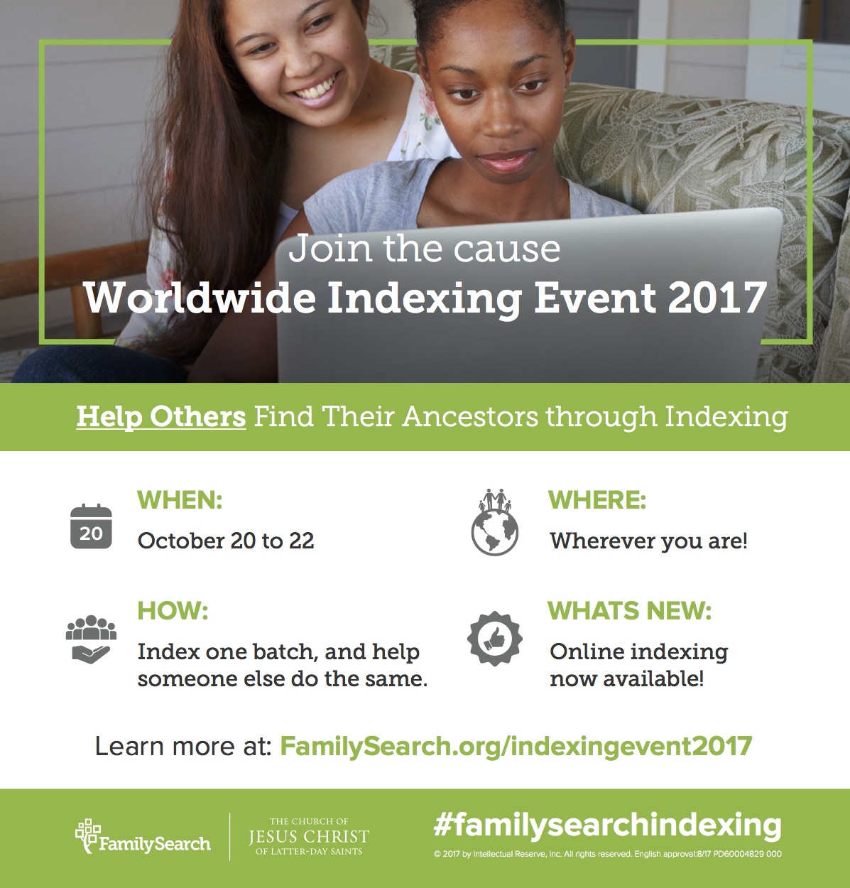 Worldwide Indexing Event – Will You Join Us? – the genealogy girl