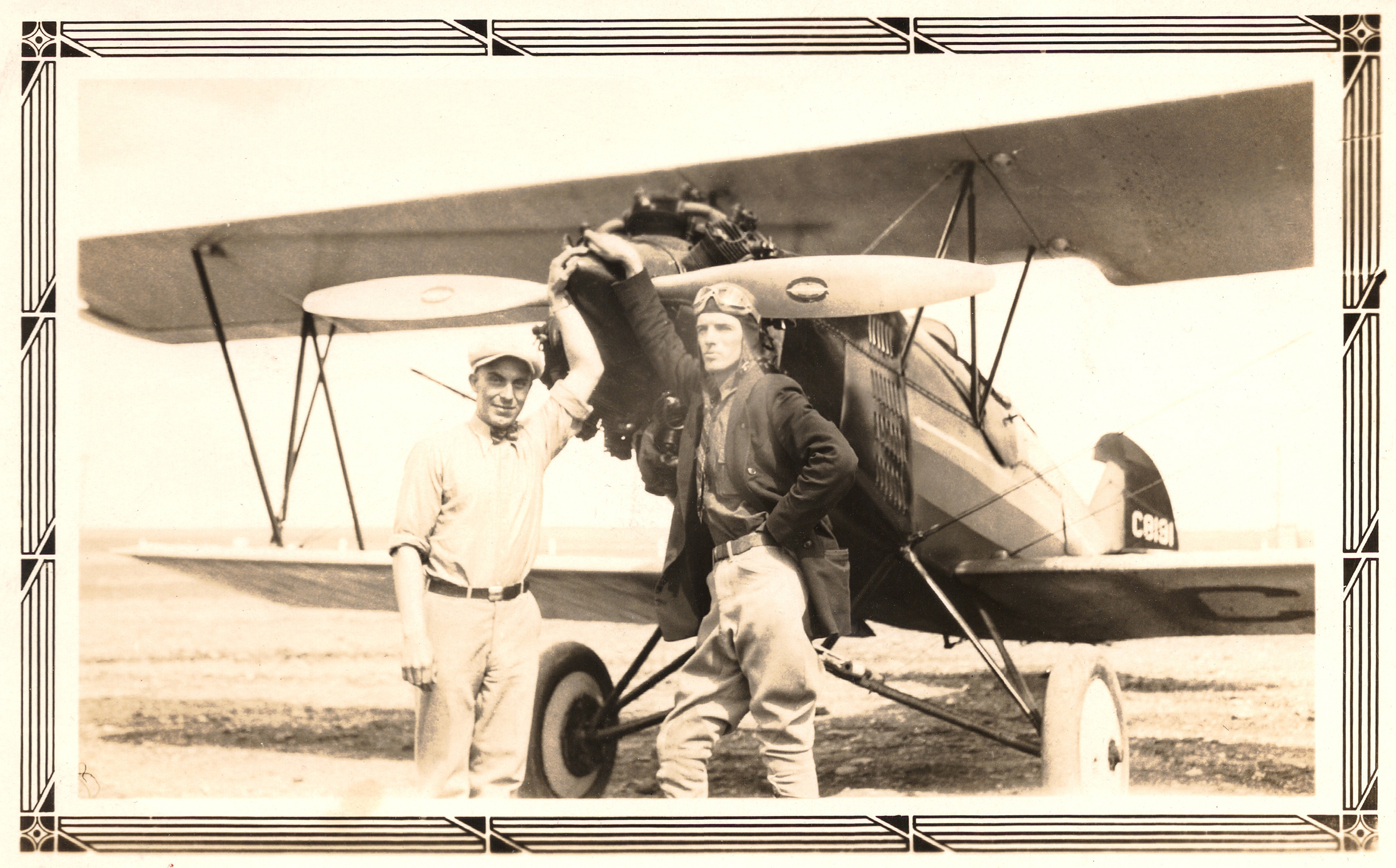 Photograph Showcase: Proud of His Plane – the genealogy girl