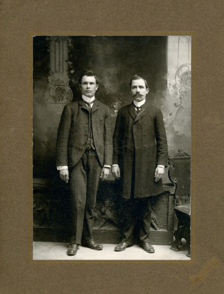Photograph Showcase: Two Brothers, for Nancy – the genealogy girl